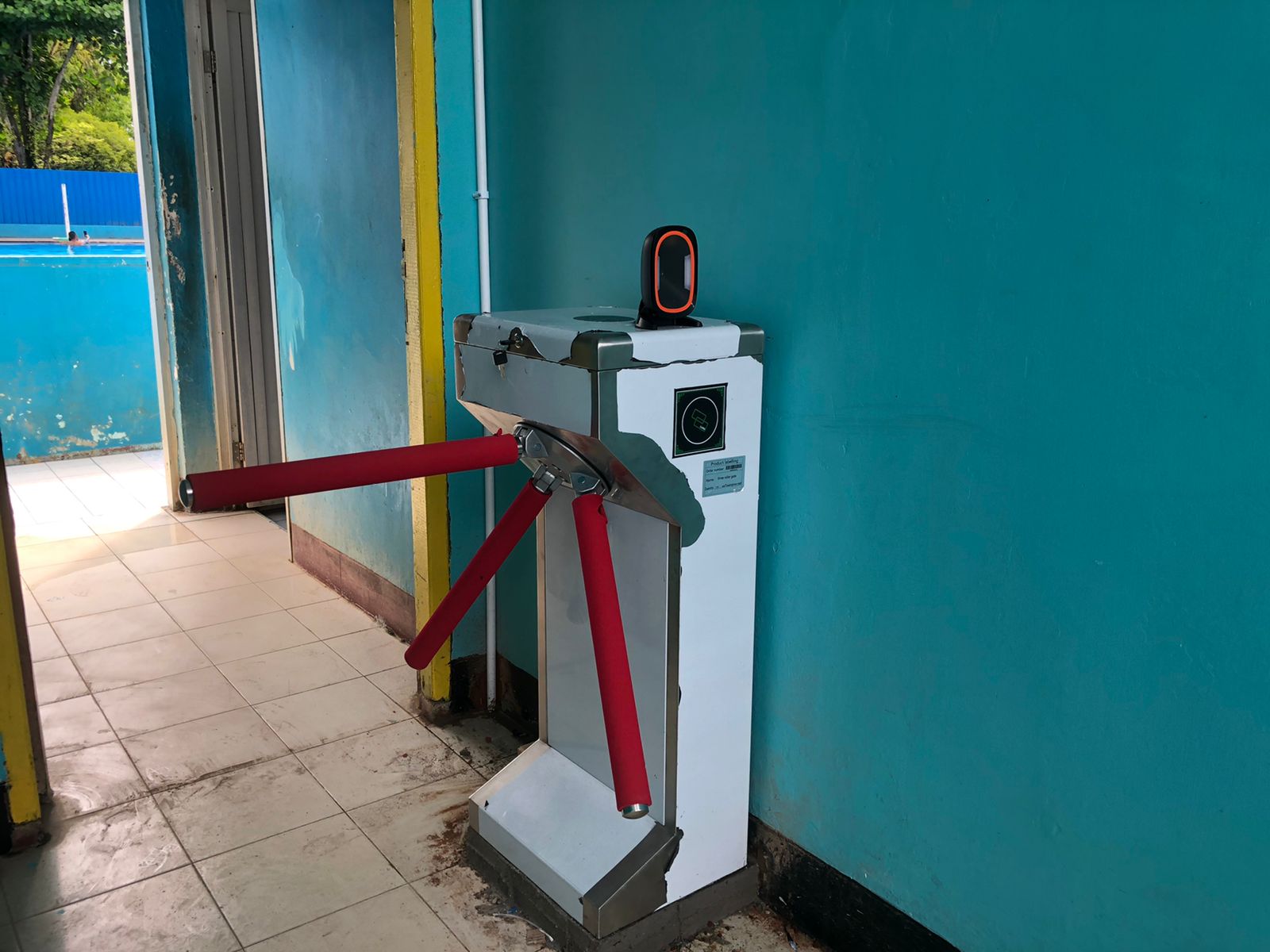 TRIPOD TURNSTILE MURAH | Pintu Putar Otomatis Makassar Hub 0813 4161 ...